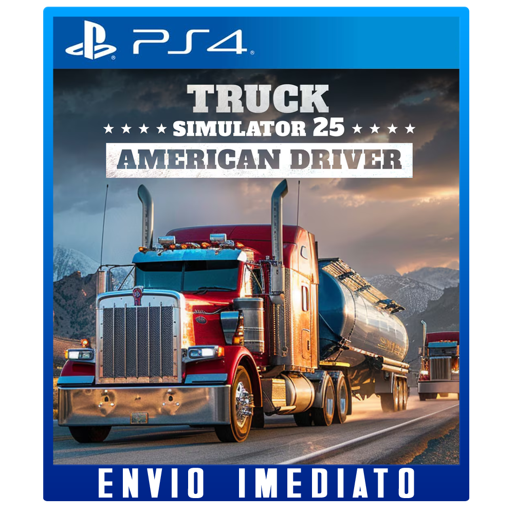 Truck Simulator 25 American Driver | PLAYSTATION 4 - Zion Games