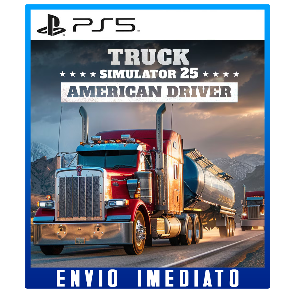 Truck Simulator 25 American Driver | PLAYSTATION 5 - Zion Games